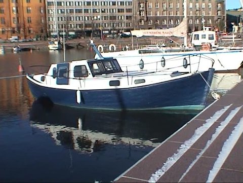 Motorboat Fixed Wharf Stock Footage Video (100% Royalty-free) 13976 ...