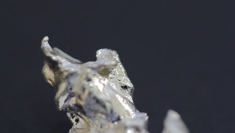 Pure Silver Granules Pure Silver Each Stock Footage Video (100% Royalty ...