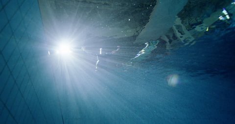 4k Ultra Hd Version Drowning Underwater Stock Footage Video (100% ...