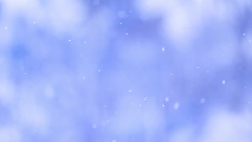 Snow Blue Background. Real Snow Stock Footage Video (100% Royalty-free ...