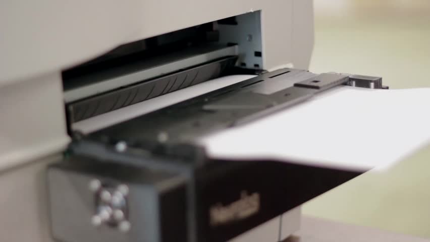 An Office Printer Malfunctions and Stock Footage Video (100% Royalty ...