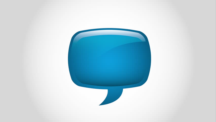 Talk Box Icon, Video Animation Stock Footage Video (100% Royalty-free ...