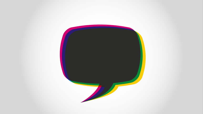 talk box icon video animation Stock Footage Video (100% Royalty-free ...