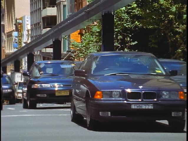 sydney australia - circa 1990's traffic Stock Footage Video (100% ...