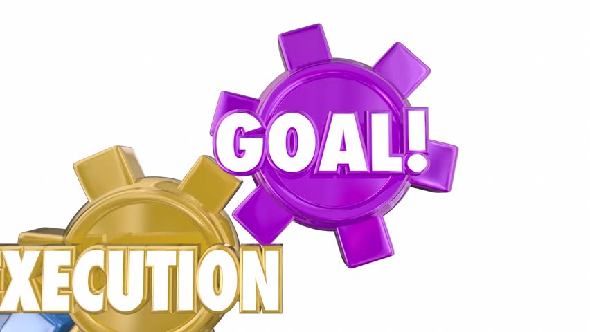 Vision Strategy Tools Execution Goal Stock Footage Video (100% Royalty ...