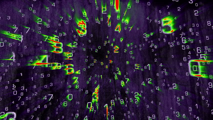 3d mathematics very spectacular colorful animation Stock Footage Video ...