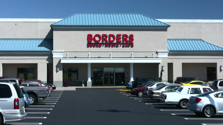 Borders Store up for Sale Stock Footage Video (100% Royalty-free ...