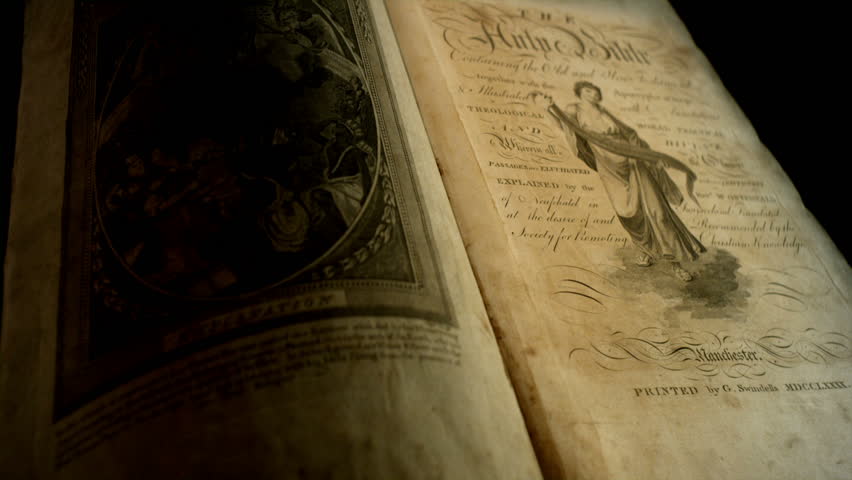 famous biblical passages scripture verses scenes Stock Footage Video ...