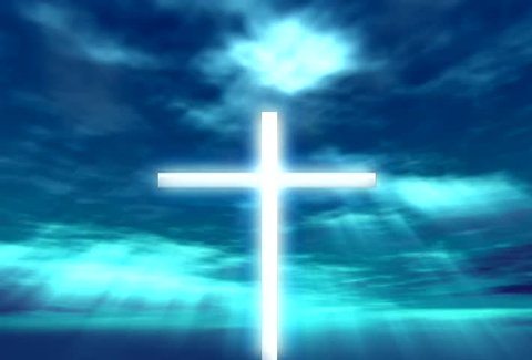 Spinning Cross Sky Stock Footage Video (100% Royalty-free) 1429609 ...