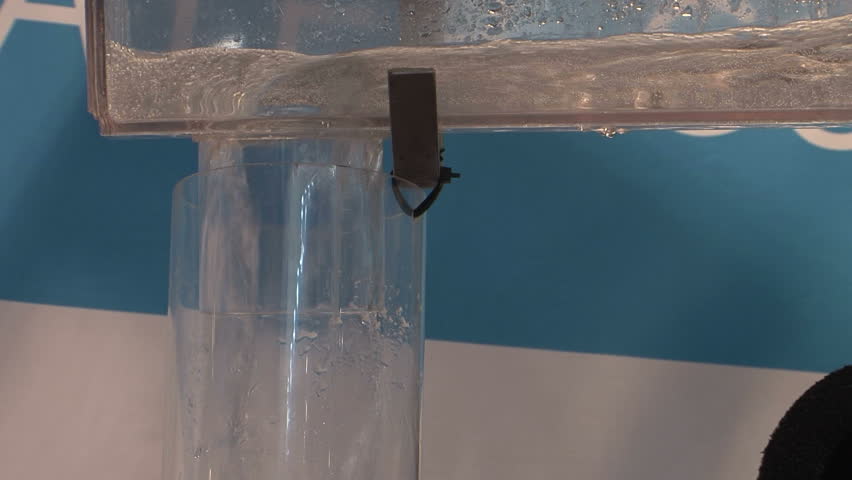 transparent rain gutter see trough watering Stock Footage Video (100% ...