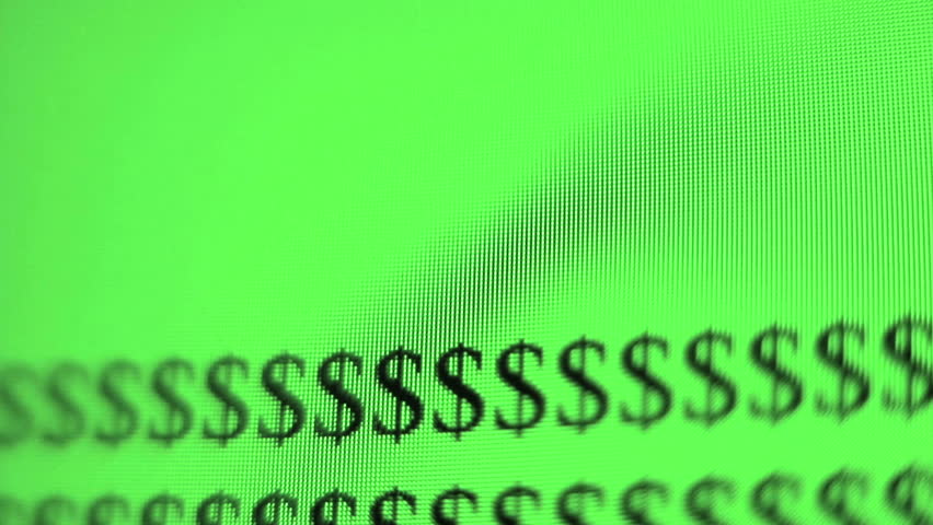 Multiple Dollar Signs On a Stock Footage Video (100% Royalty-free ...