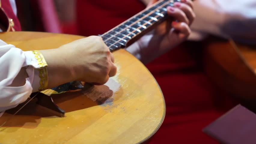 Musicians Arm Tuning Musical Instruments Stock Footage Video (100% ...