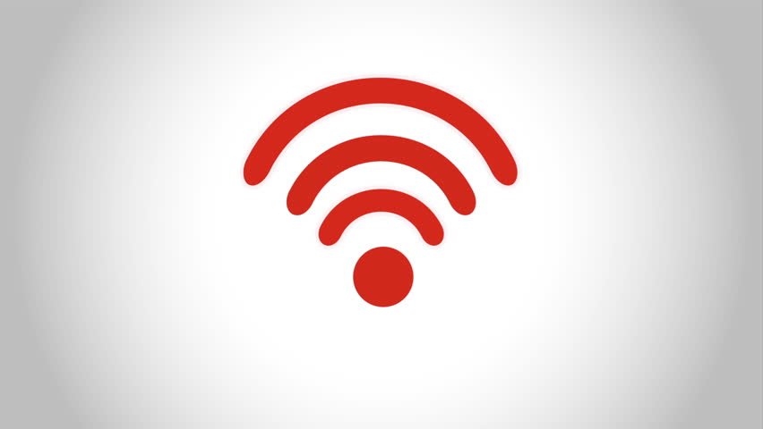 Wifi Icon Design, Video Animation Stock Footage Video (100% Royalty ...