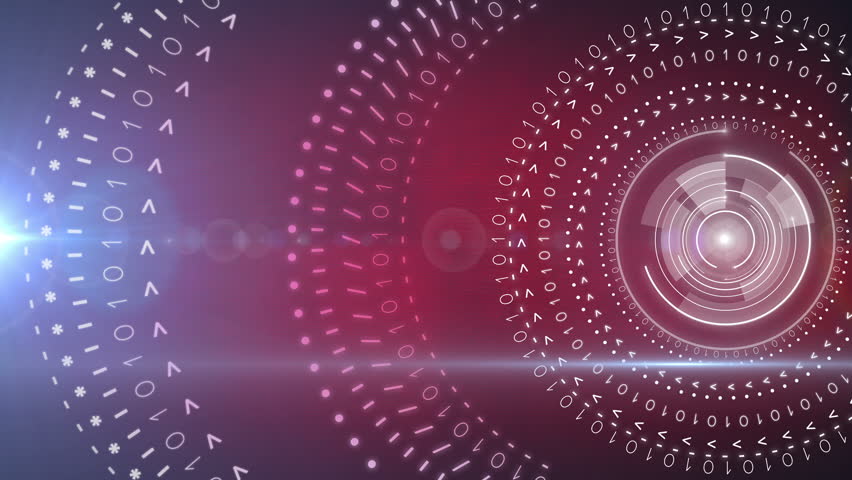 abstract circle round background 4k Stock Footage Video (100% Royalty ...