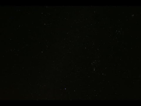Timelapse Twinkling Stars Moving Dark Sky Stock Footage Video (100% ...