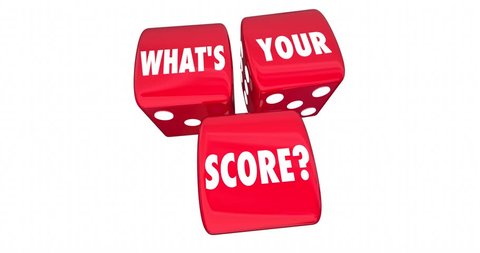 Whats Your Score Dice Win Game Stock Footage Video (100% Royalty-free ...