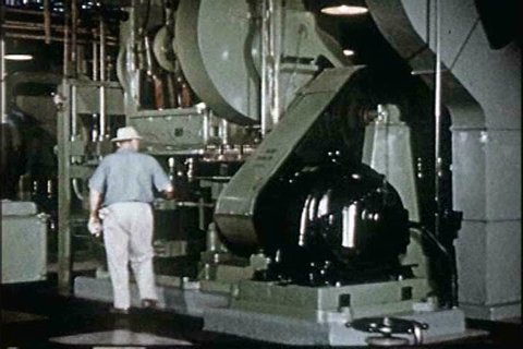Circa 1950s Engineers Dupont Company Build Stock Footage Video (100% ...
