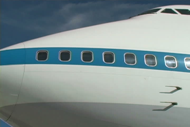 close-up view cockpit 747 jumbo jet Stock Footage Video (100% Royalty ...