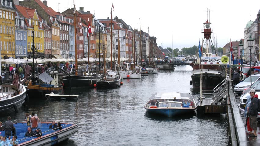 Copenhagen, Denmark - July 12: Stock Footage Video (100% Royalty-free ...