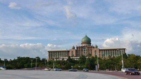 Administration Building Frontage View Mall Great Stock Footage Video ...