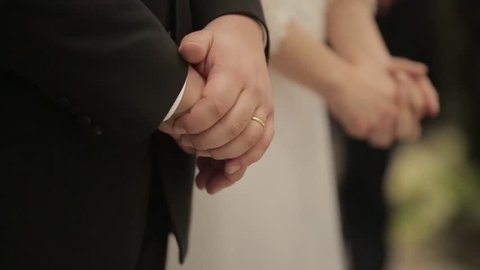 Joined Hands Bride Wedding Stock Footage Video (100% Royalty-free ...