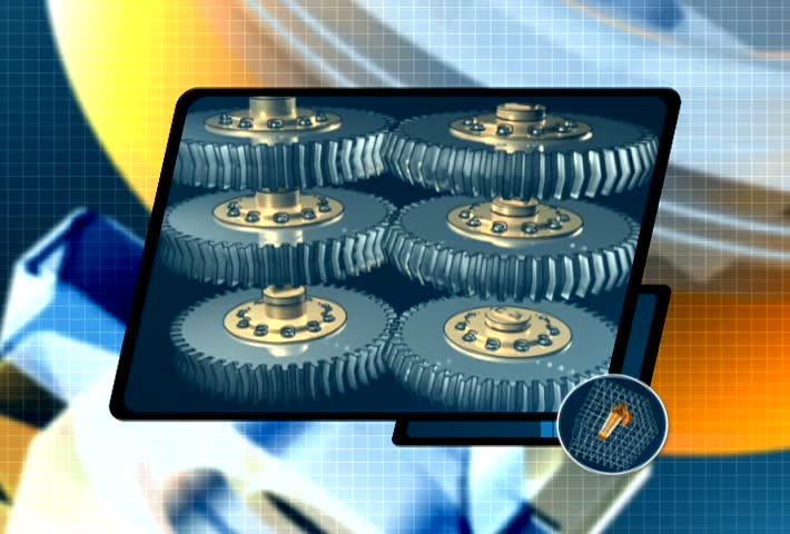 3d Animated Rendering of Gears Stock Footage Video (100% Royalty-free ...