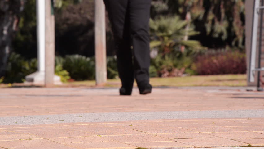 Slightly Limping Woman Legs in Stock Footage Video (100% Royalty-free ...