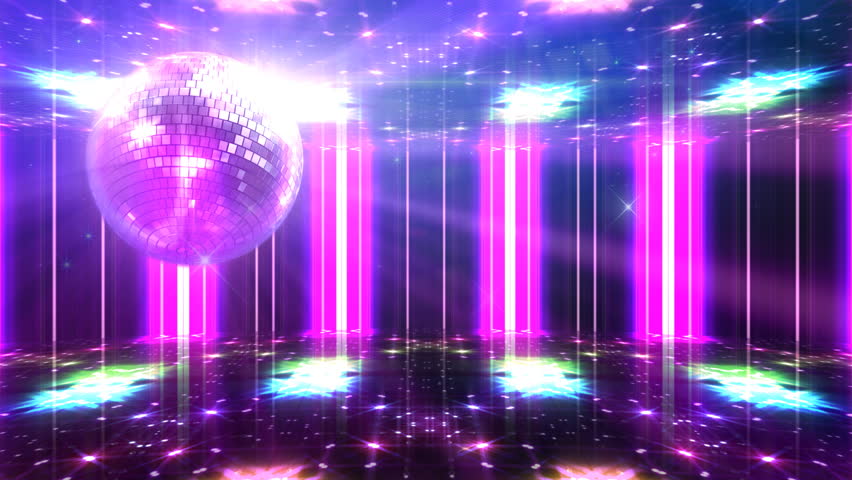 Disco and Club Space Simple Stock Footage Video (100% Royalty-free ...
