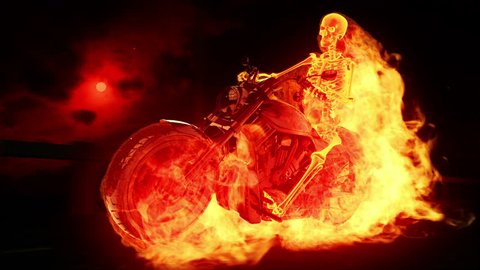 Ghost rider flames Stock Video Footage - 4K and HD Video Clips ...