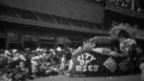 Portlandoregon 1945 City Roses Ww2 Victory Stock Footage Video (100% ...