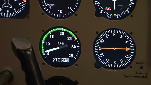 Airplane Basic Instruments Stock Photo (Edit Now) 526568935