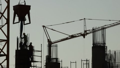 Luanda Angola 2011 Shot Angolan Construction Stock Footage Video (100% ...