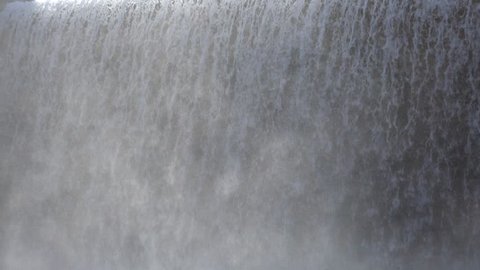 4k Beautiful Waterfall Water Steam Fall Stock Footage Video (100% ...