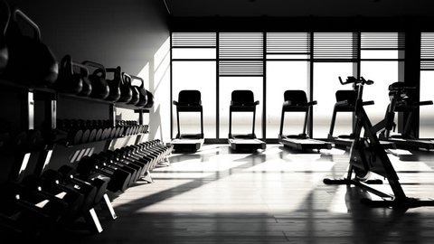 Modern Gym Room Fitness Center Equipment Stock Photo (Edit Now) 508479271