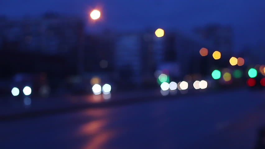 shot blurred police lights on top Stock Footage Video (100% Royalty ...