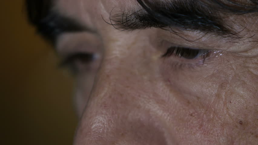 closeup on white man mouth talking Stock Footage Video (100% Royalty ...