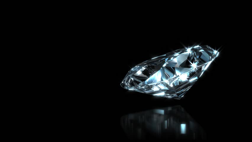 shiny rotating diamond seamlessly loopable Stock Footage Video (100% ...