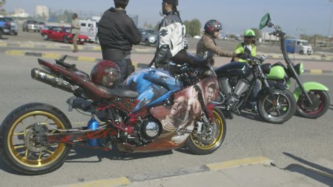 Kuwait 2013 Medium Shot Four Members Stock Footage Video (100% Royalty ...