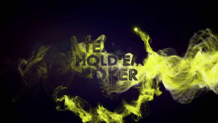 Texas Holdem Poker Text Animation, Stock Footage Video (100% Royalty ...