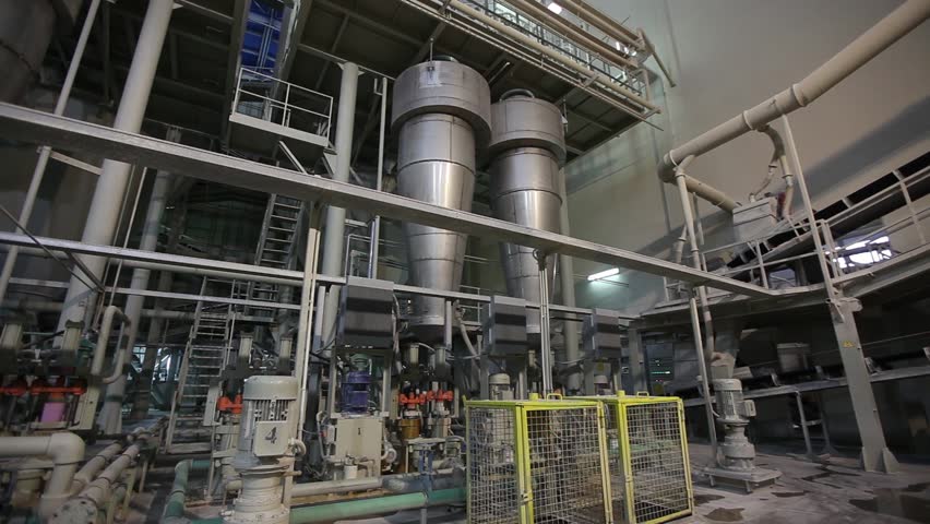 ceramic tiles manufacturing ceramics plant Stock Footage Video (100% ...