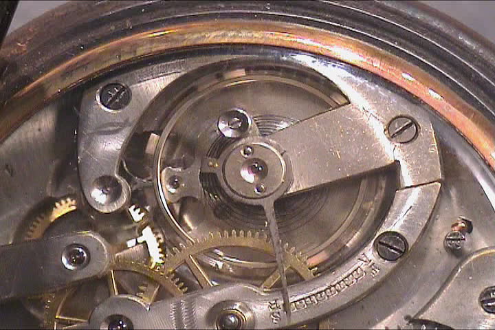 Old Clock Machine Working Stock Footage Video (100% Royalty-free ...