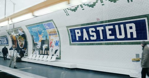 4 Pasteur Metro Paris Stock Video Footage - 4K and HD Video Clips ...