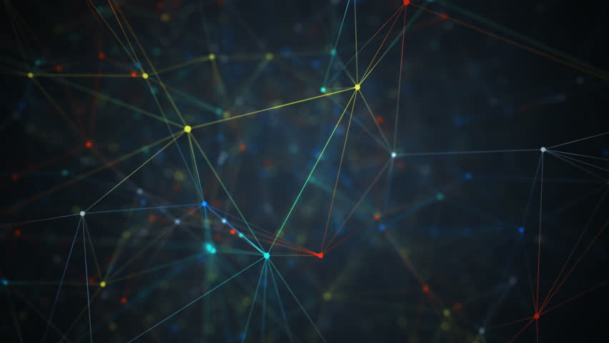 three-dimensional network topology infographics ip addresses Stock ...