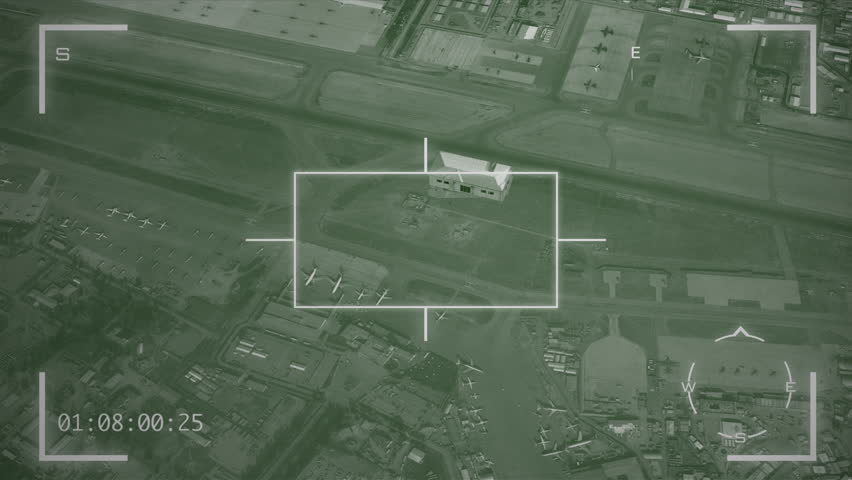 Military Surveillance Screen 4k Ultra Stock Footage Video (100% Royalty ...