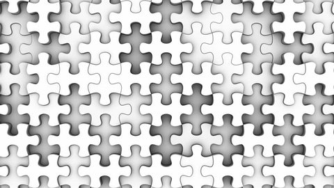 Background Formed Moving Puzzles Abstract Background Stock Footage ...