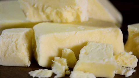 Australian Gourmet Crumbly Vintage Cheddar Cheese Stock Footage Video ...