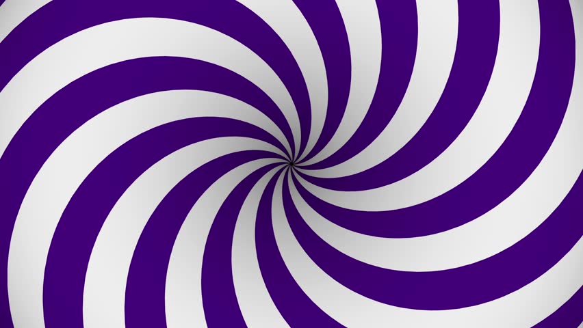Purple and White Rotating Hypnosis Stock Footage Video (100% Royalty ...