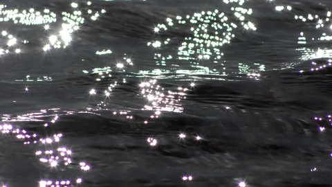 Abstract Shiny Sparkling Texture Water Surface Stock Footage Video (100 ...
