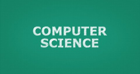 Writing Sketching Word Computer Science Stock Footage Video (100% ...