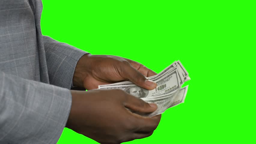 African American Count Cash. Black Stock Footage Video (100% Royalty ...